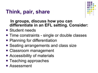 Differentiation Made Easy | PPT