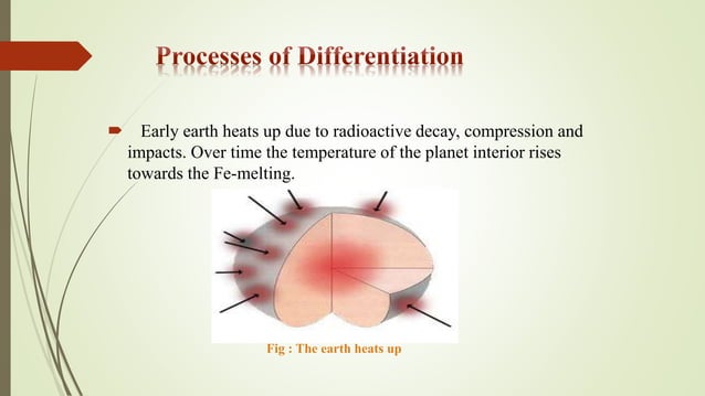 Differentiation of earth | PPTX