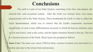 Differentiation of earth | PPTX