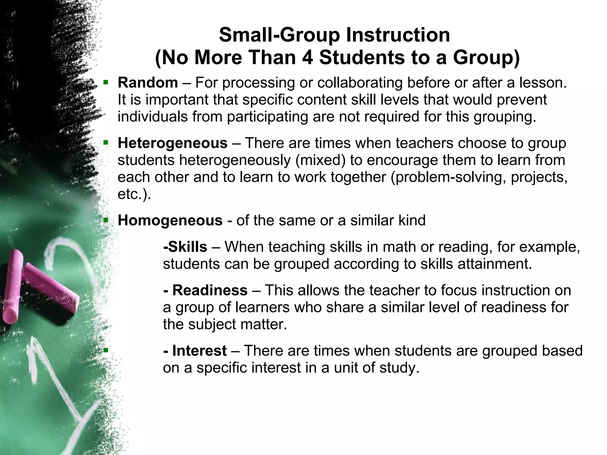 Differentiation pd 8.17.2011
