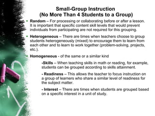 Differentiation pd 8.17.2011