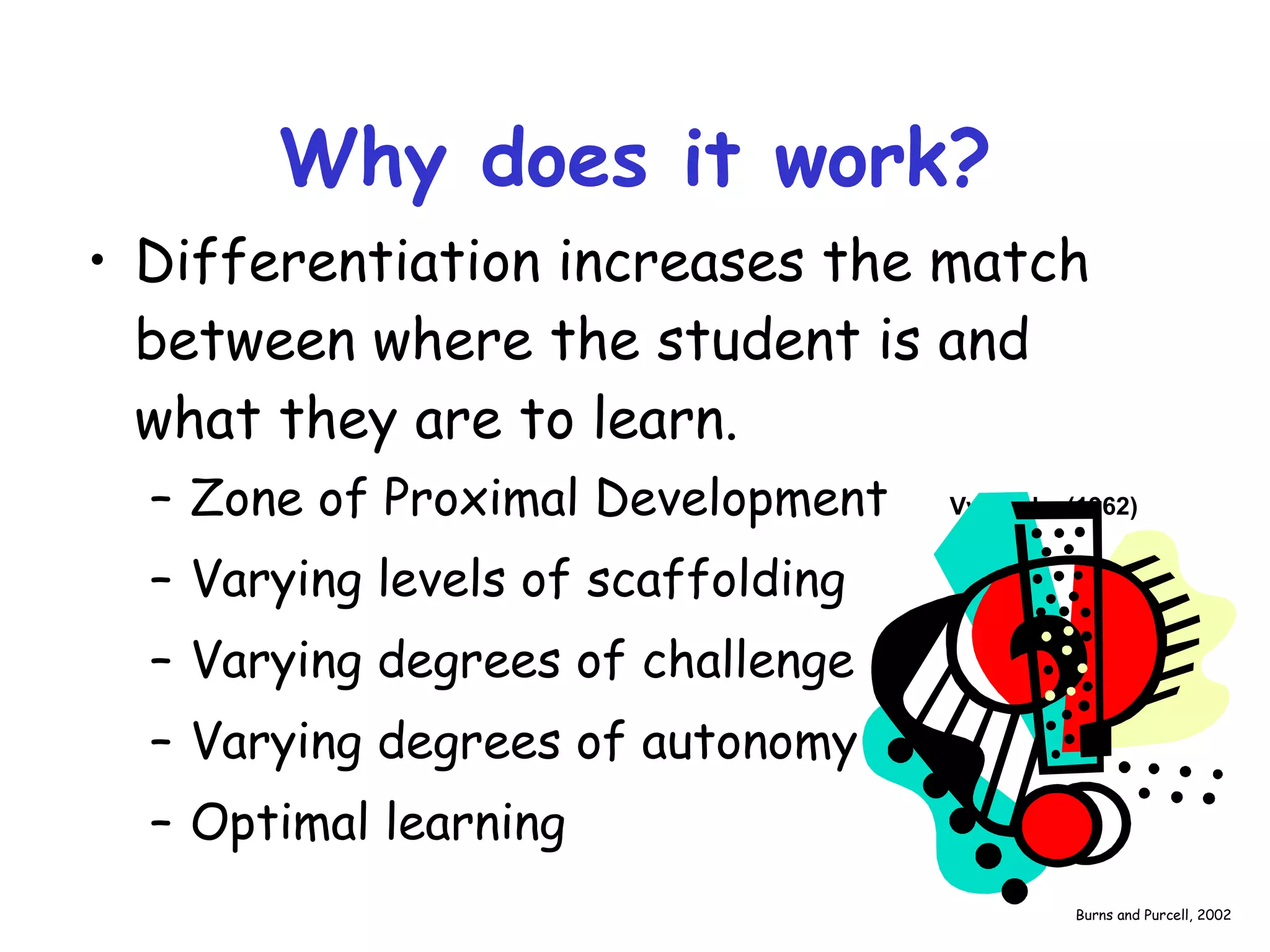 Differentiation powerpoint for tuesday pd | PPT