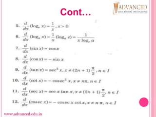 DIFFERENTIATION | PPTX