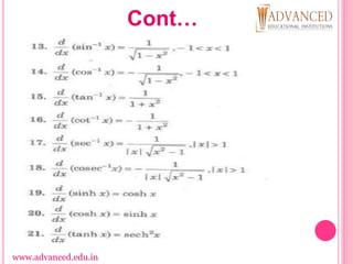 DIFFERENTIATION | PPTX