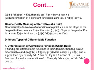 DIFFERENTIATION | PPT