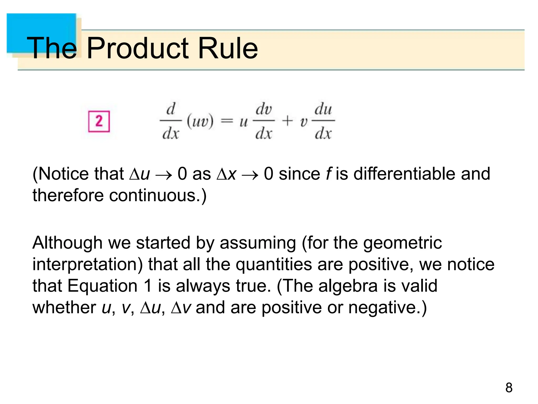 College Mathematics: Differentiation rules | PPT