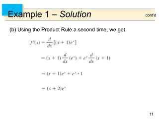 College Mathematics: Differentiation rules | PPT
