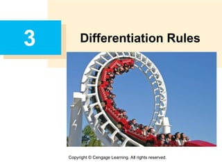 Differentiation rules for learning Calculus | PPT