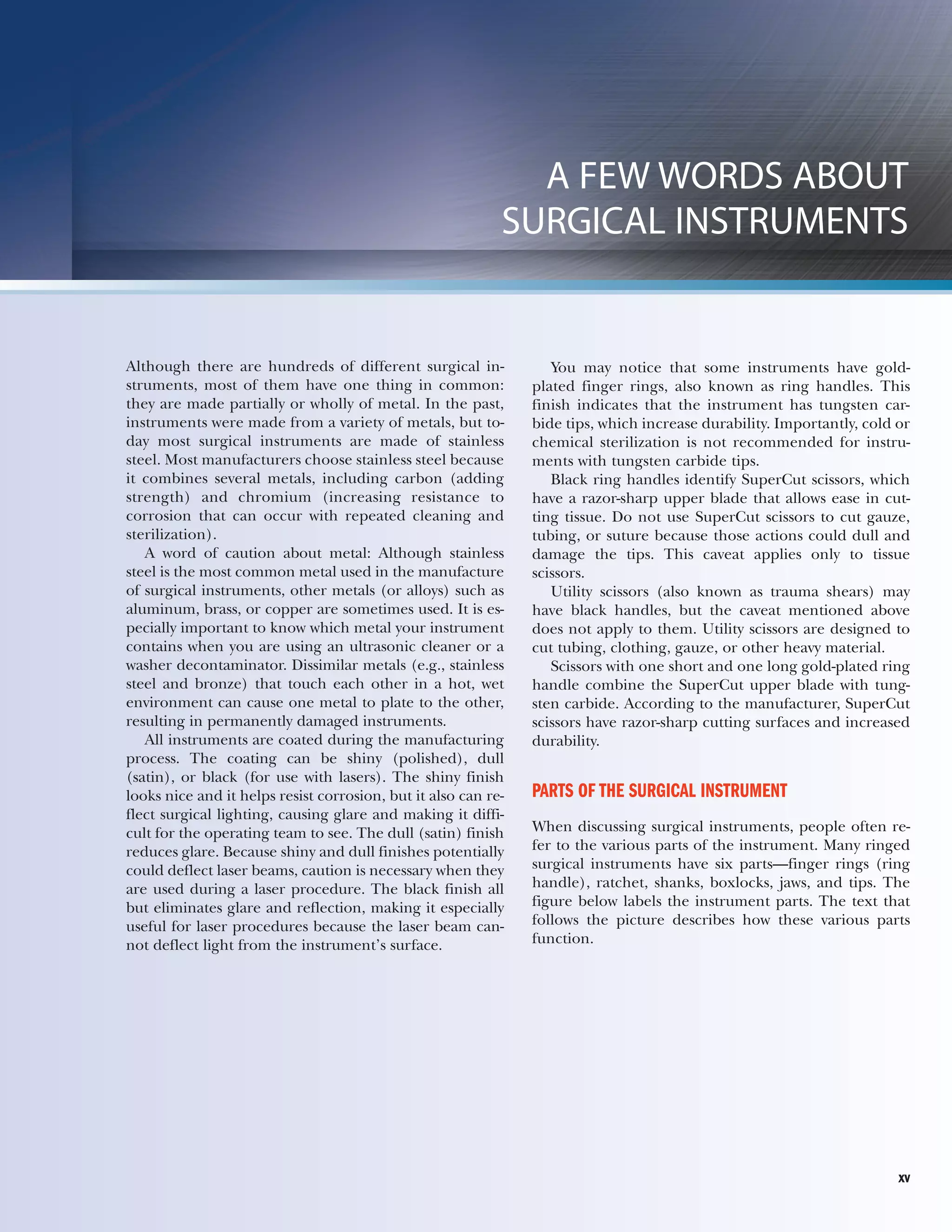 Differentiation surgical instruments | PDF