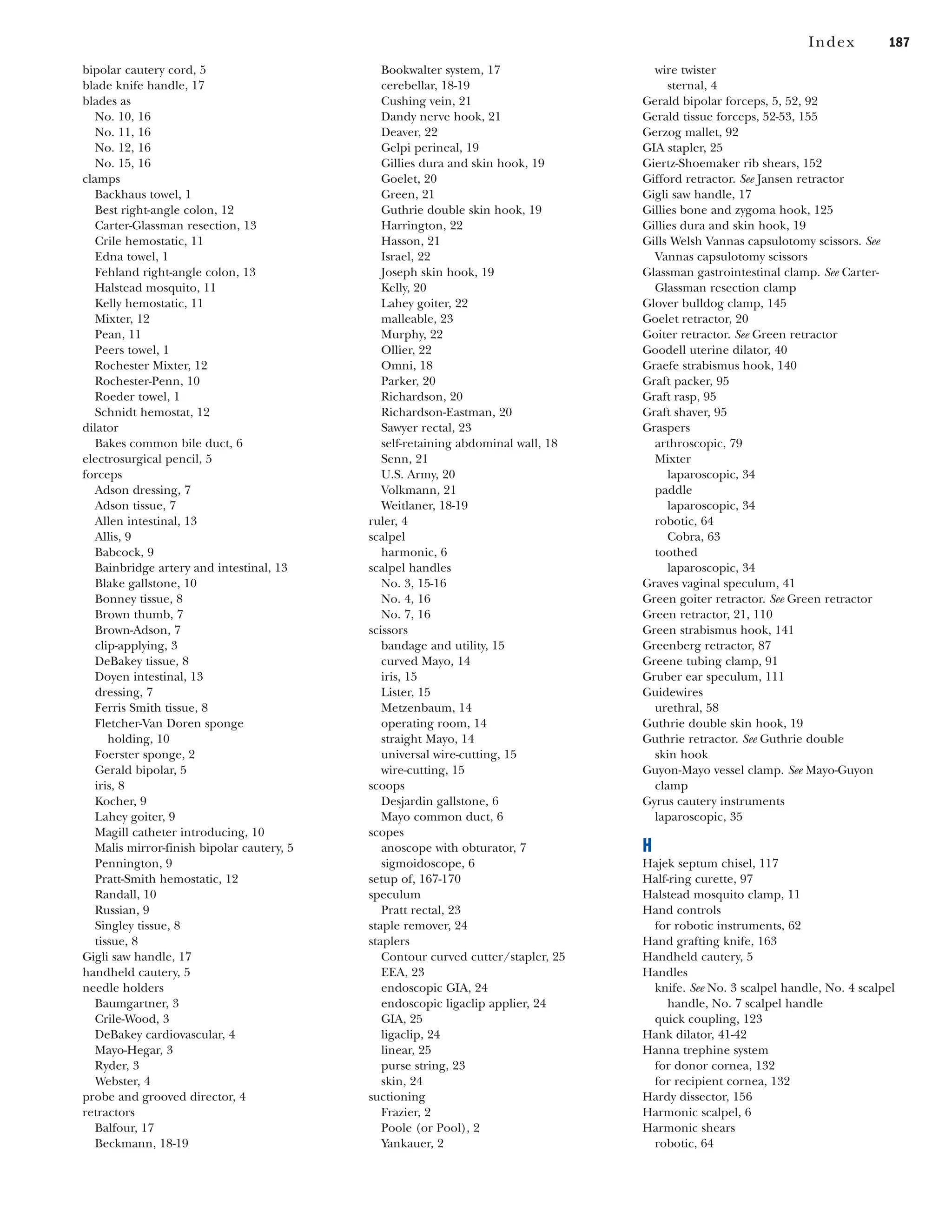 Differentiation surgical instruments | PDF