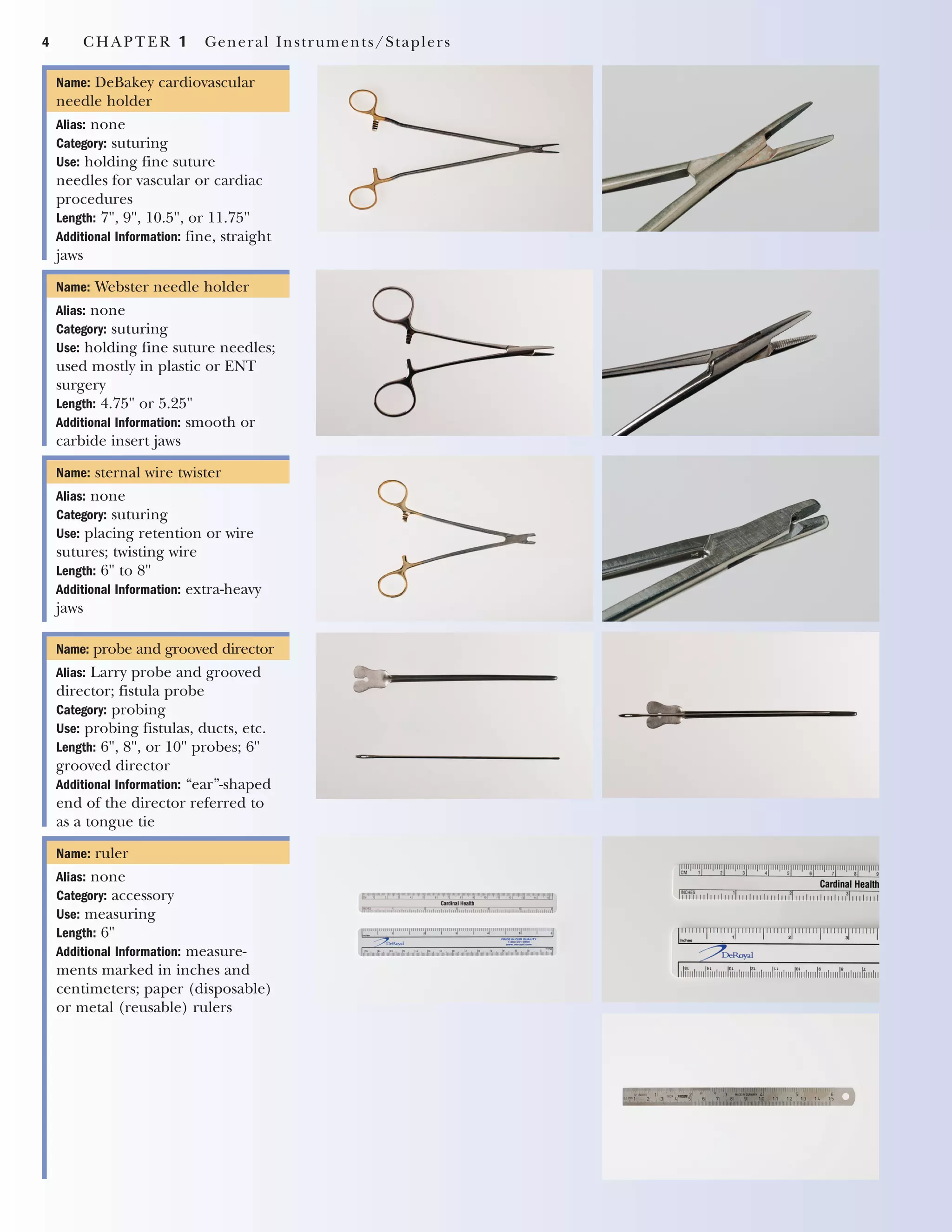 Differentiation surgical instruments | PDF