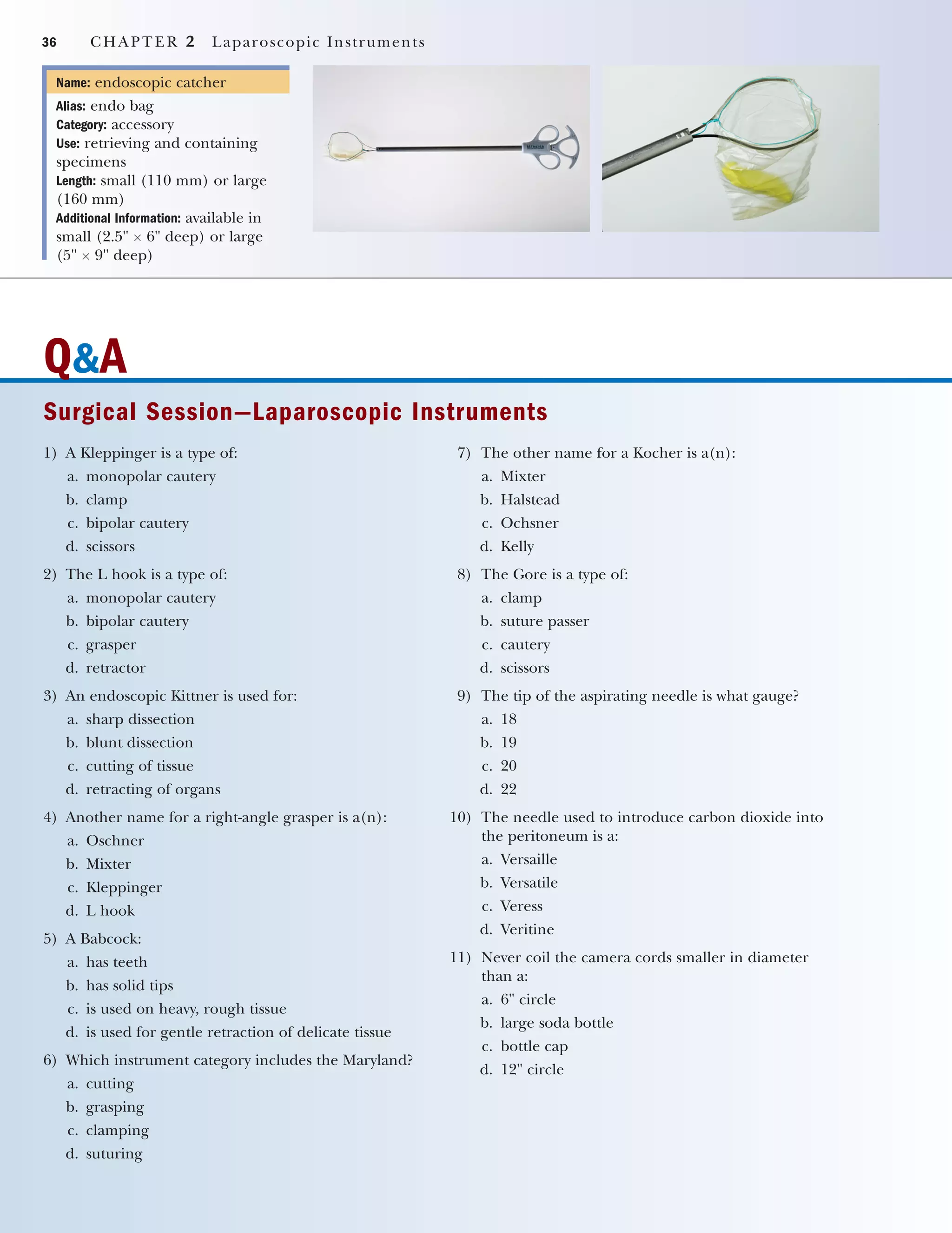 Differentiation surgical instruments | PDF