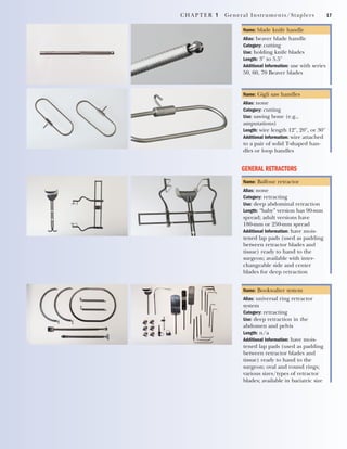Differentiation surgical instruments | PDF