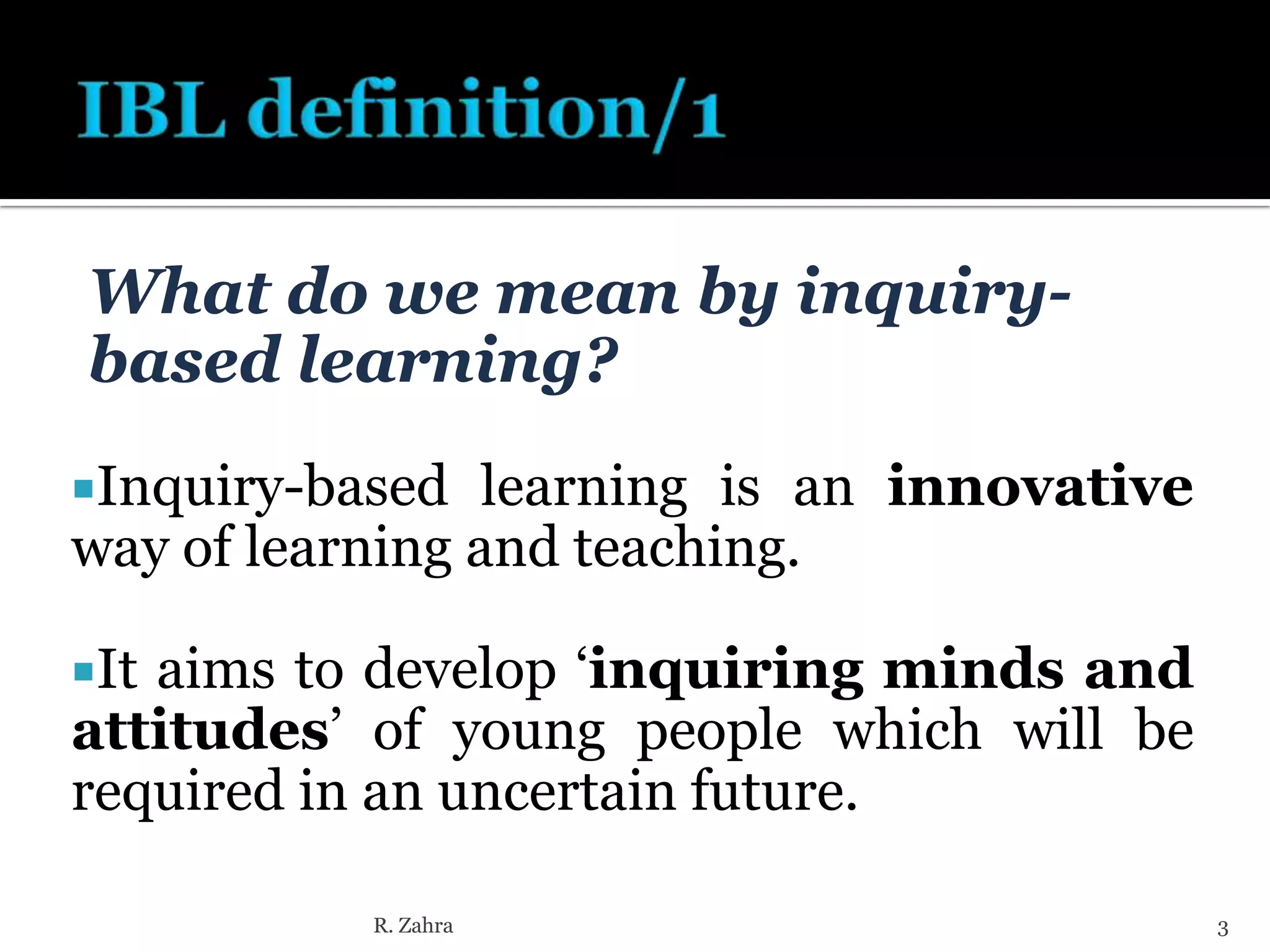 Differentiation through inquiry no vid | PPTX