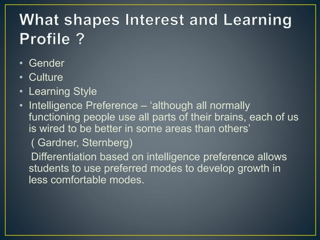 Differentiation Introduction | PPT