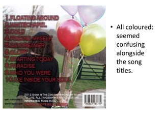 Different ideas for cd back cover | PPTX