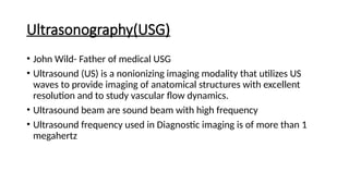 Different imaging modalities in radiology.pptx