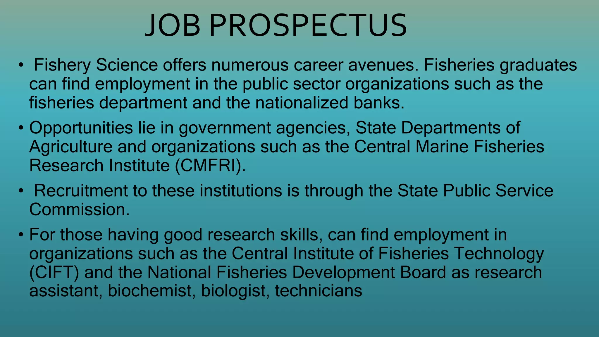 DIFFERENT JOB FISHERIES SECTOR.pptx