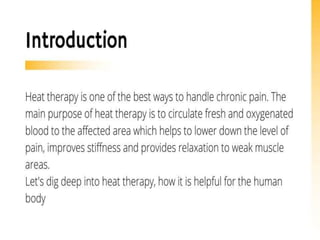 Different kind of hot therapy products that help to cure joint pain | PPT