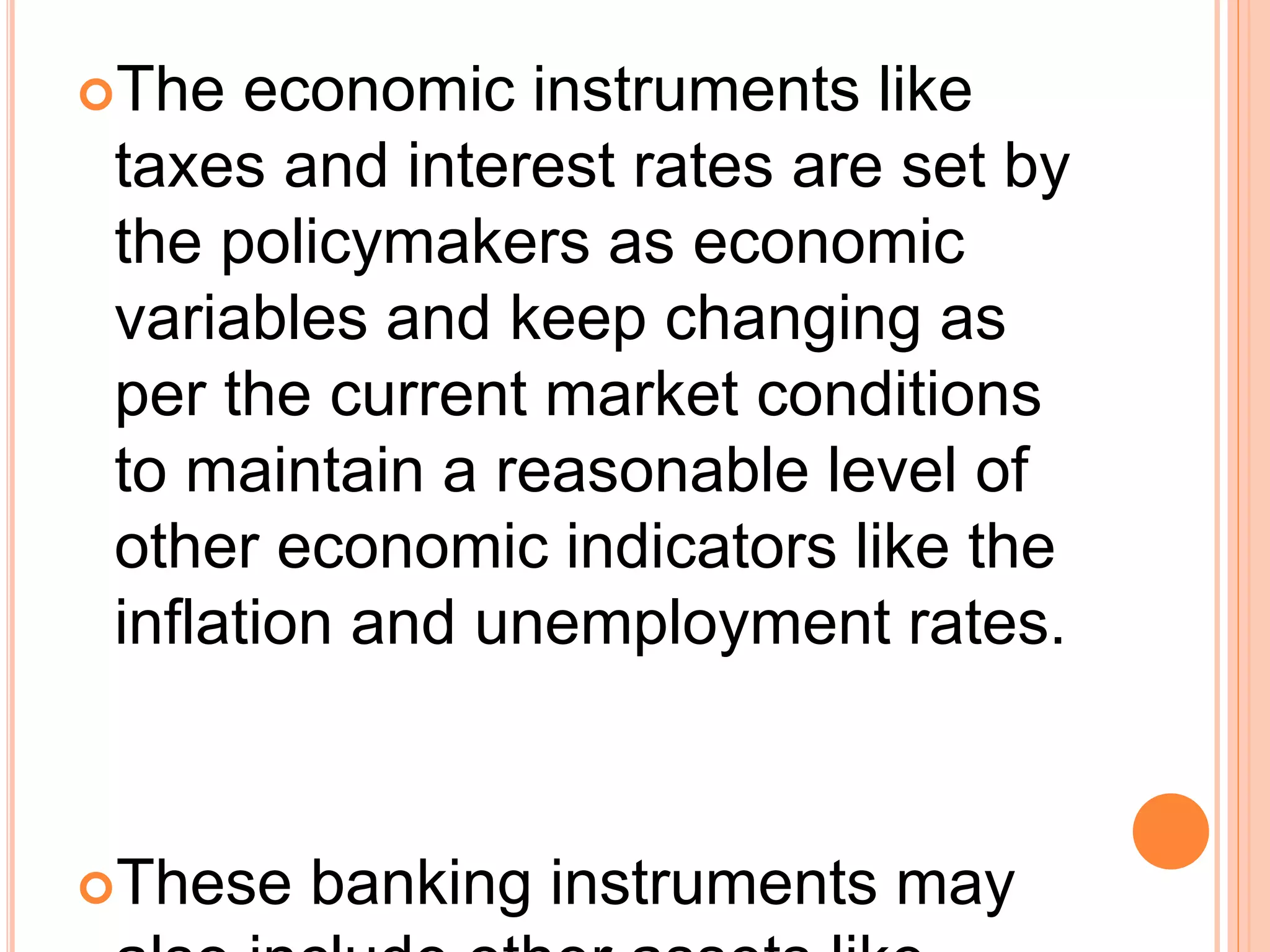 Different Kinds of Banking Instruments | PPTX