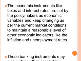Different Kinds of Banking Instruments | PPTX