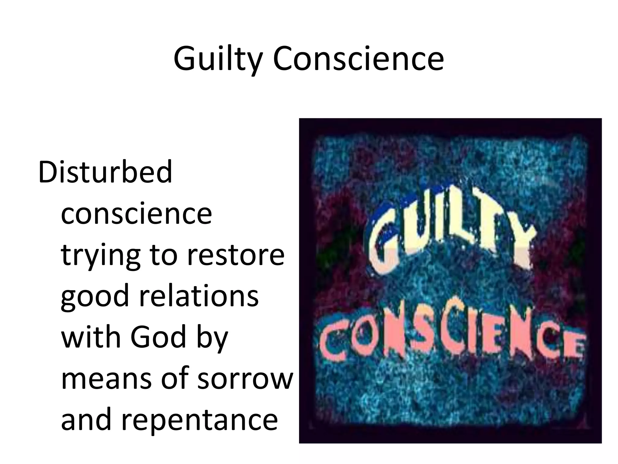 Different kinds of conscience | PPTX