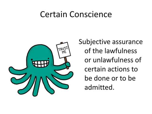 Different kinds of conscience | PPTX
