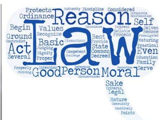 Different Kinds of Law | PPTX