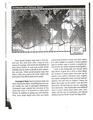 Different kinds of maps homework | PDF