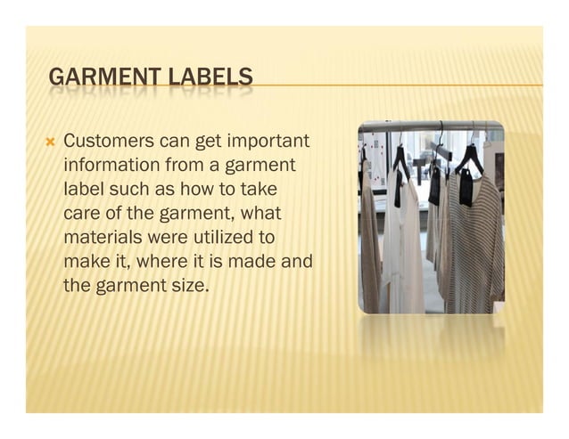Different labels for different purpose | PDF