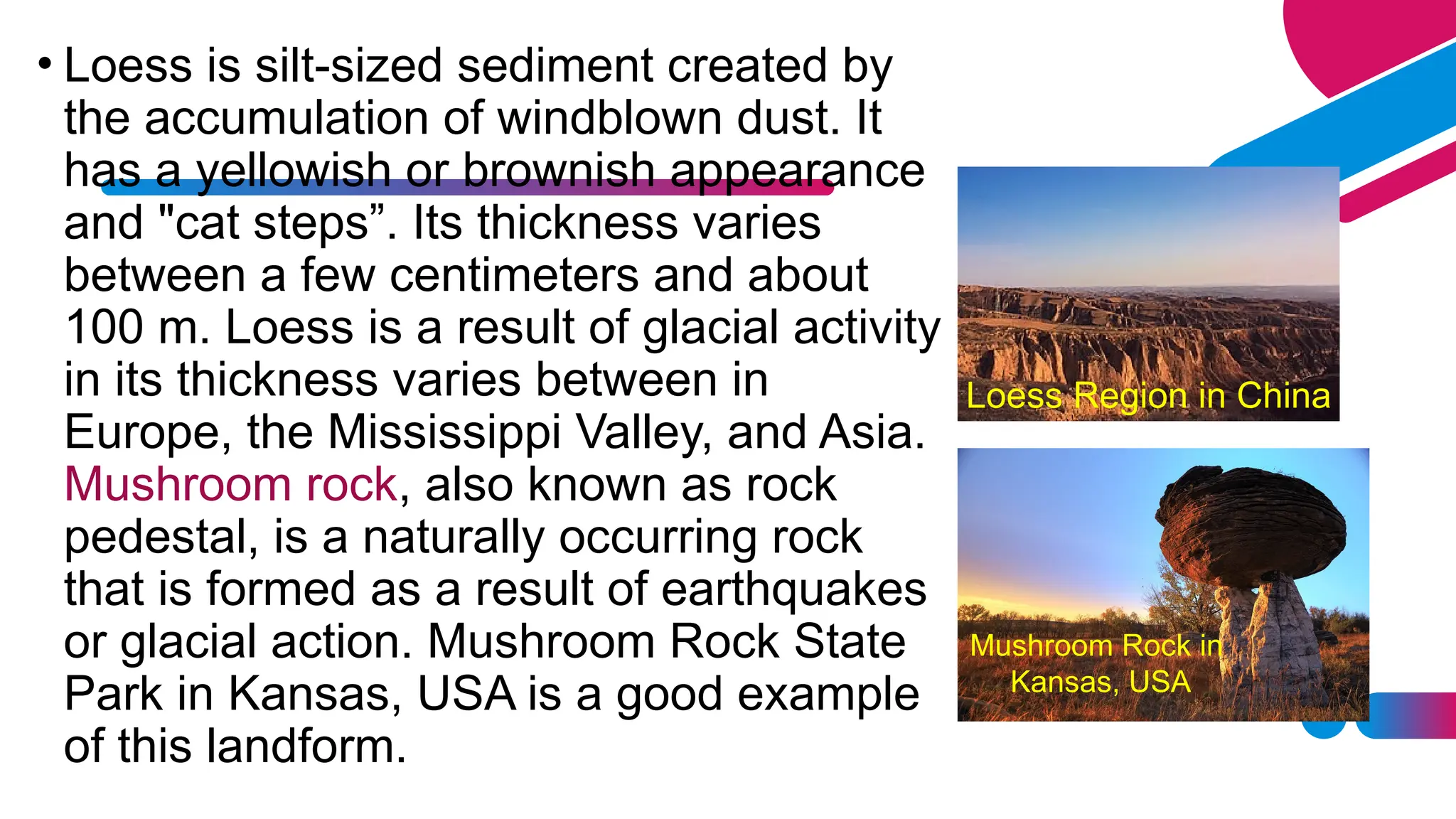 DIFFERENT LANDFORMS AND PROCESSES INVOLVED IN THEIR FUNCTION grade 10.pptx
