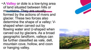 DIFFERENT LANDFORMS AND PROCESSES INVOLVED IN THEIR FUNCTION grade 10.pptx