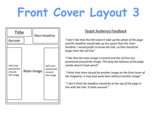 Different Layout for Front Cover | PPTX