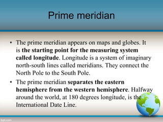 DIFFERENT LINES ON MAP.ppt