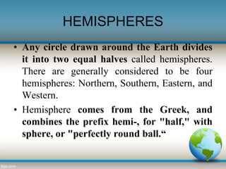 DIFFERENT LINES ON MAP.ppt