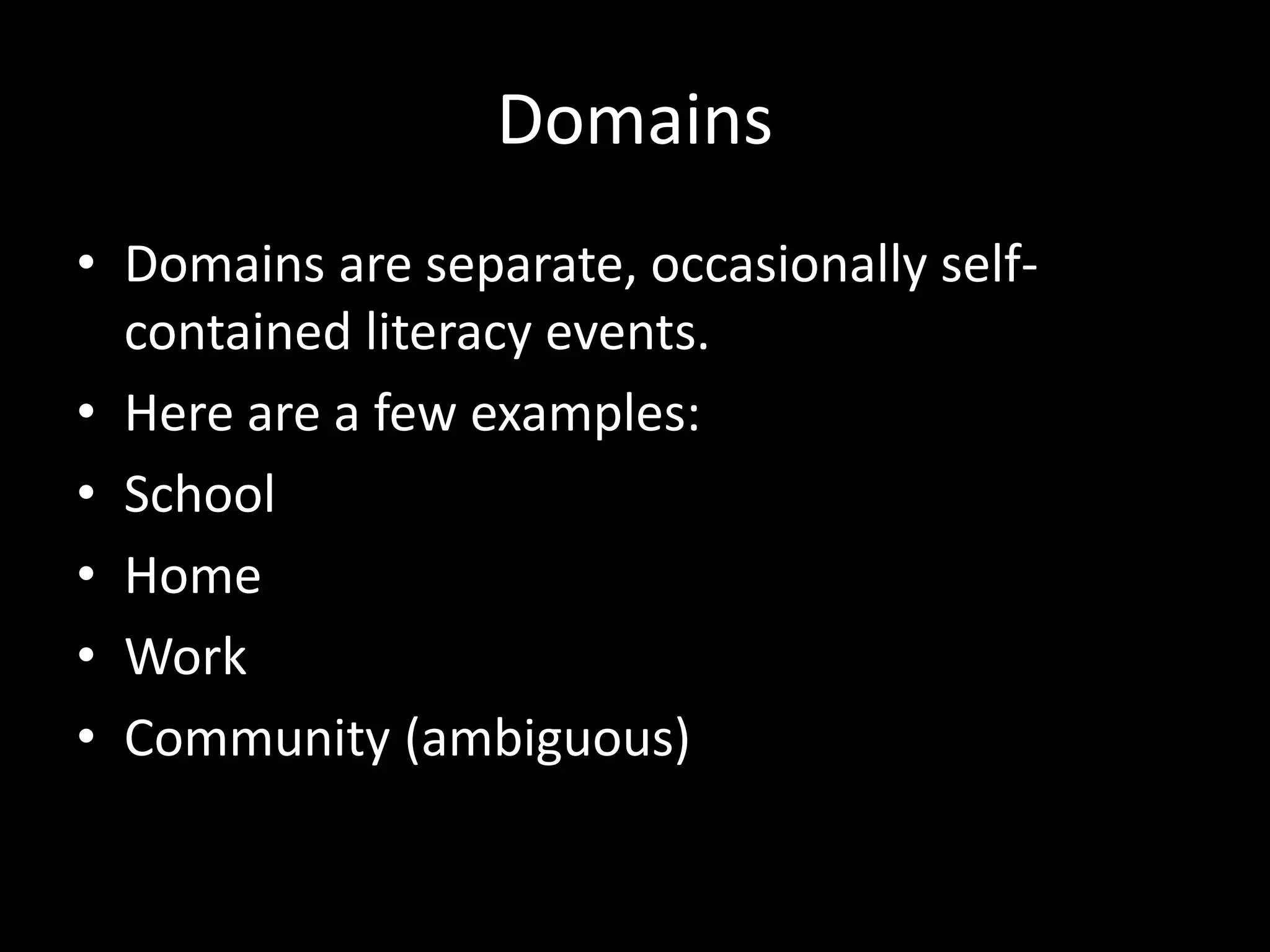 Different literacies | PPT