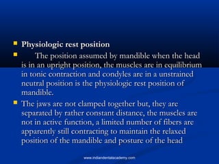 Different mandibular movements /certified fixed orthodontic courses by ...