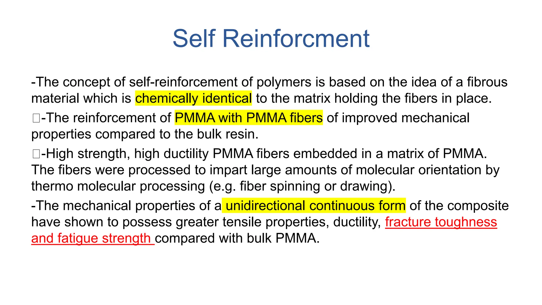 Different materials used in denture base reinforcement in case of ...