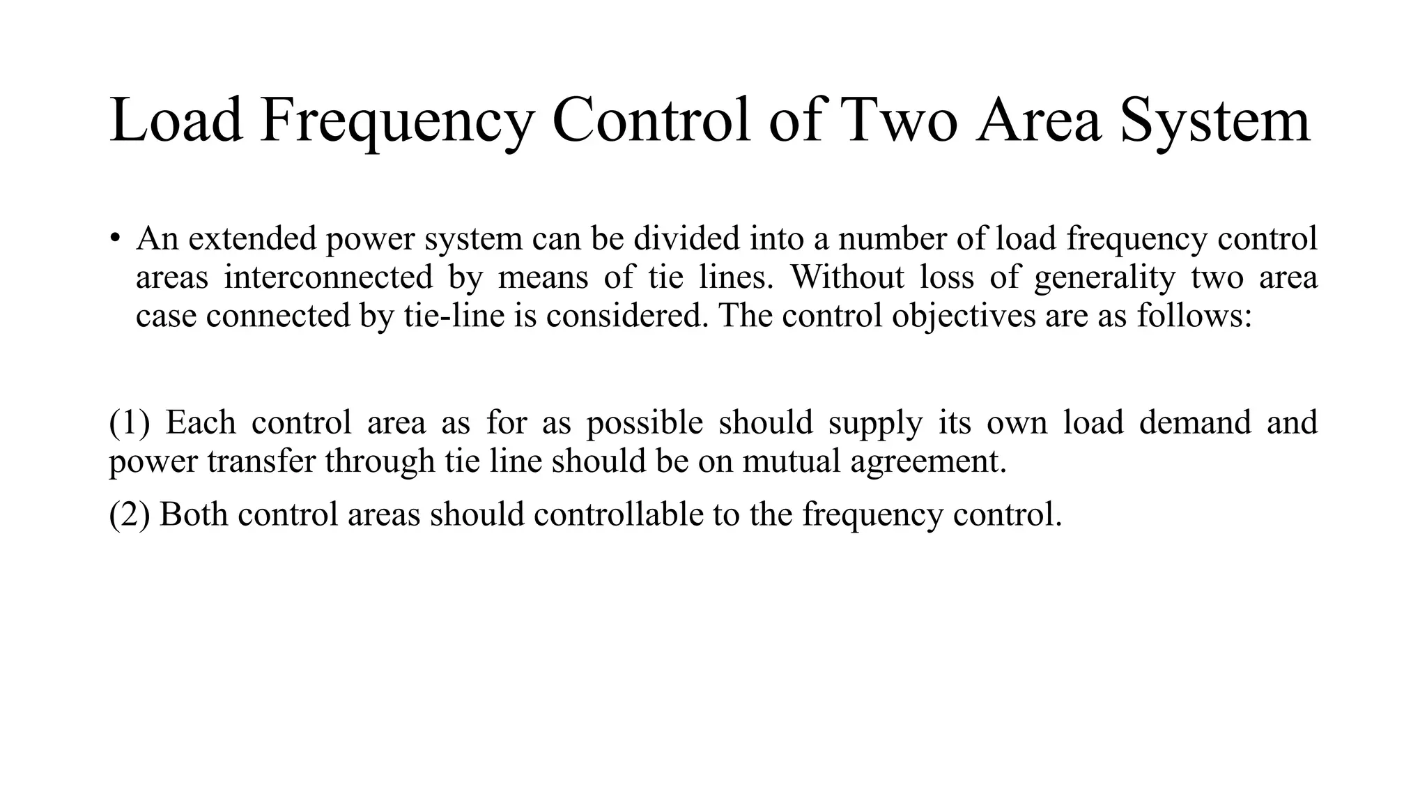 Different method of frequency and voltage control | PPTX