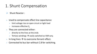 Different method of frequency and voltage control | PPTX