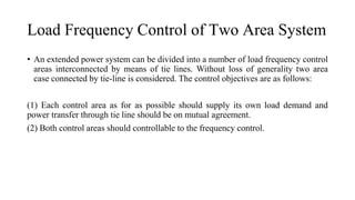 Different method of frequency and voltage control | PPTX
