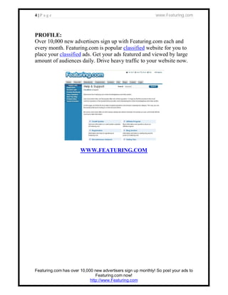 Different methods of advertising on internet | PDF