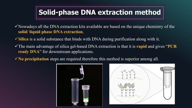 Different methods of DNA isolation | PPTX | Chemistry | Science