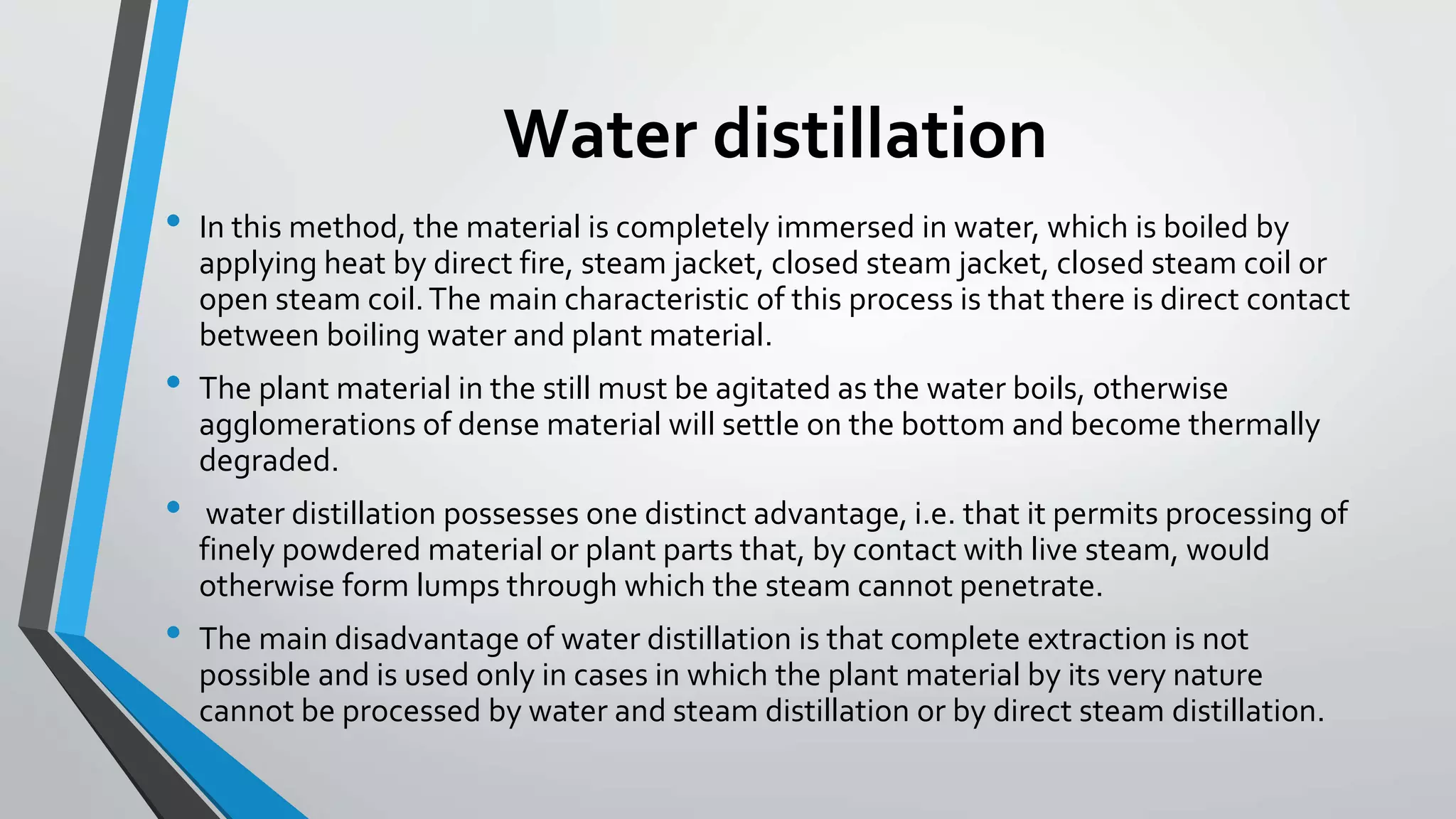 Different methods of extraction of essential oil | PPTX