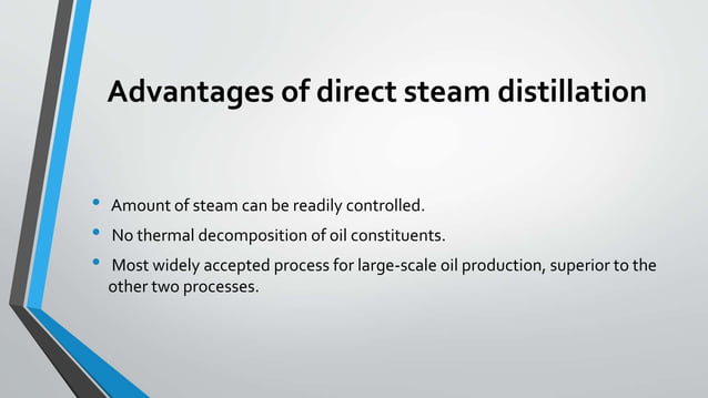 Different methods of extraction of essential oil | PPTX