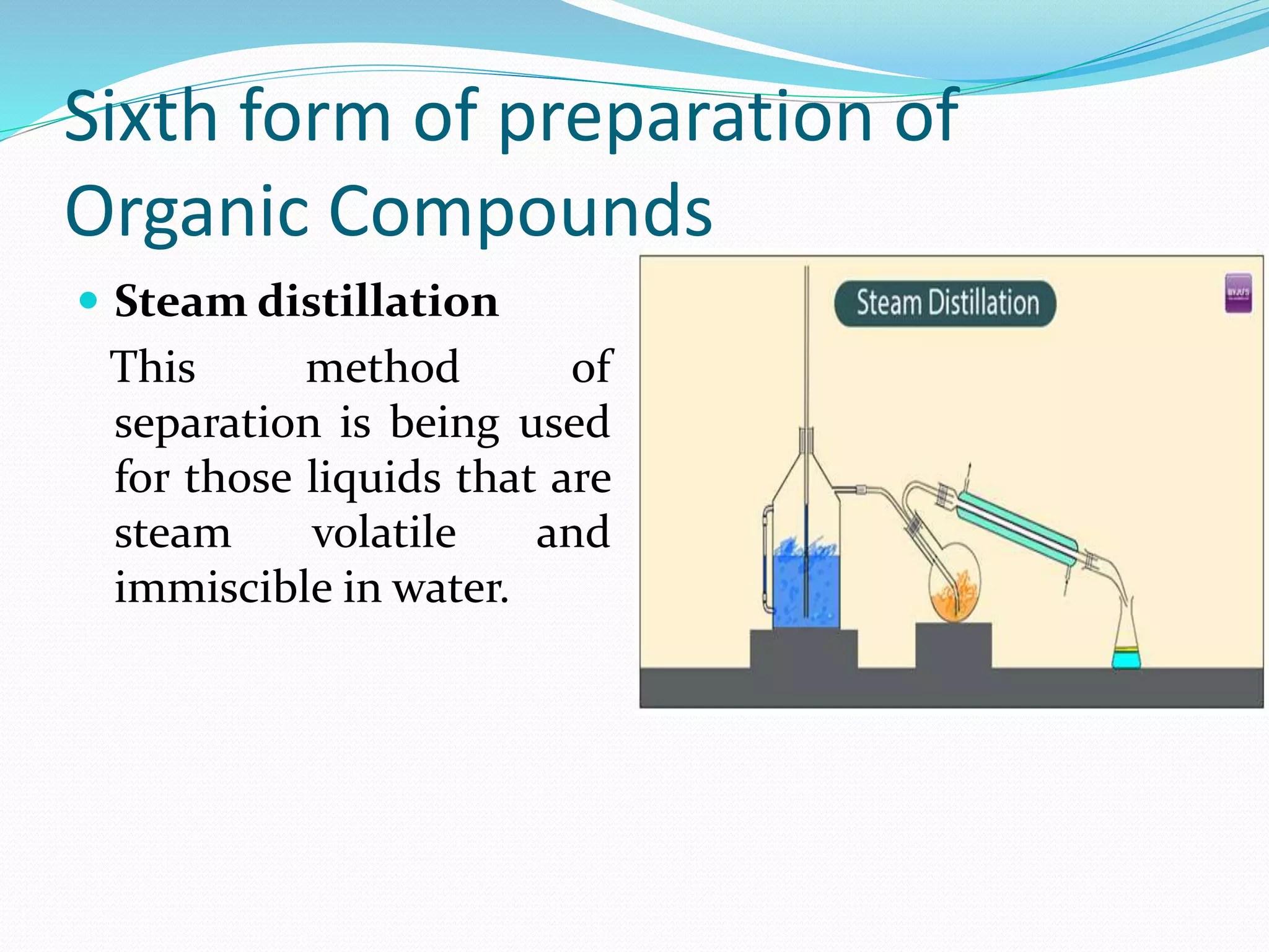 Different methods of preparation of the organic compounds | PPTX