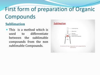Different methods of preparation of the organic compounds | PPTX ...