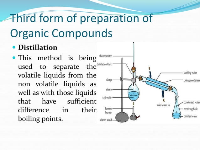 Different methods of preparation of the organic compounds | PPTX ...