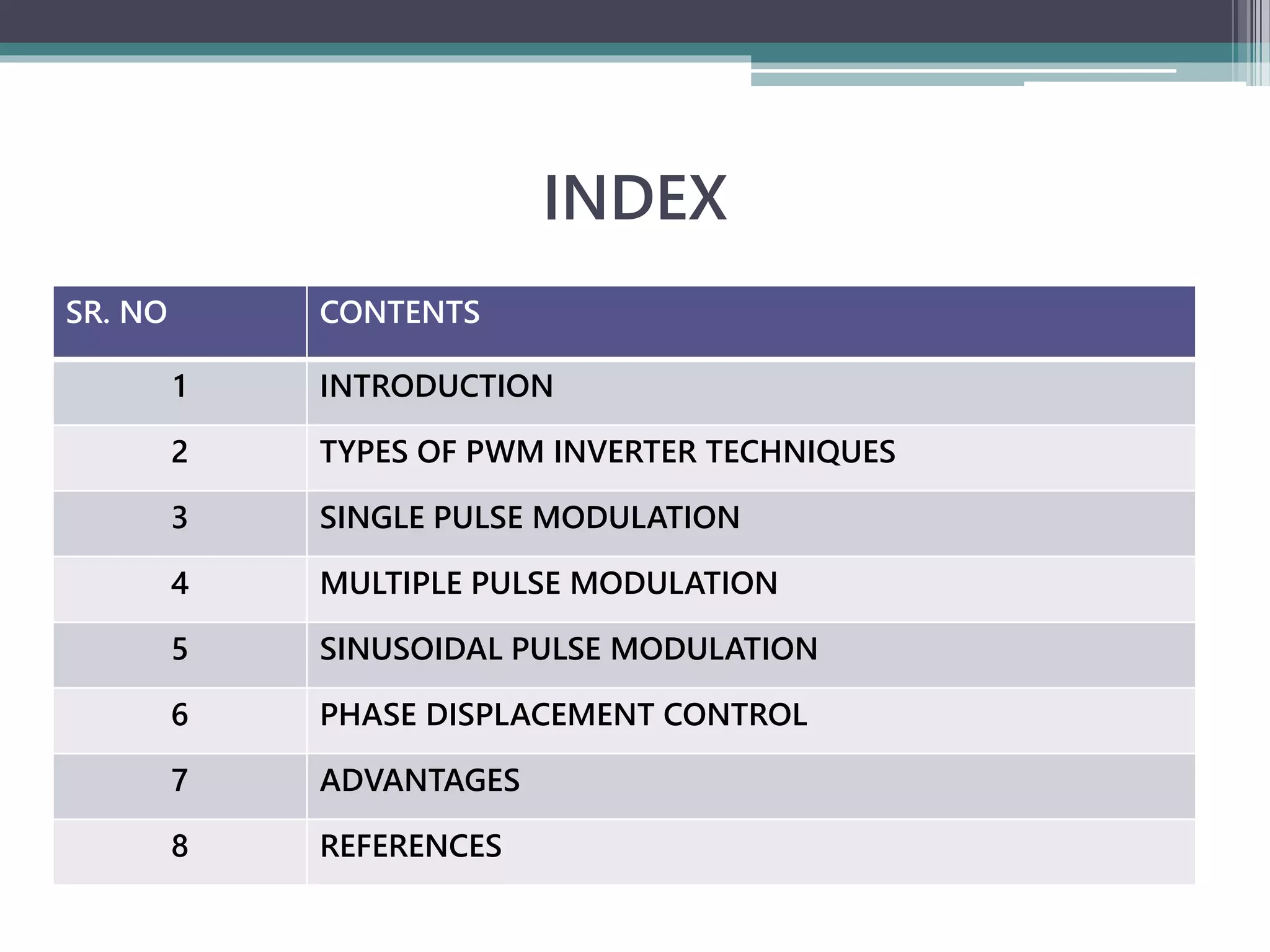 Different methods of pwm for inverter control | PPT Different methods of pwm for inverter control | PPT