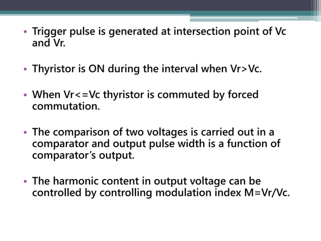 Different methods of pwm for inverter control | PPT Different methods of pwm for inverter control | PPT